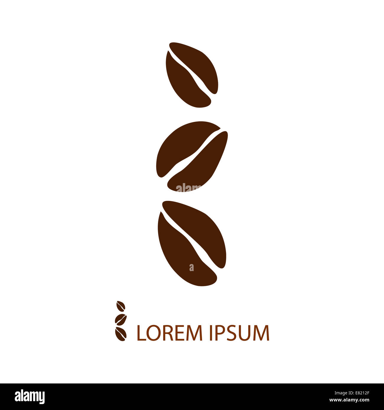 Coffee house logo Cut Out Stock Images & Pictures - Alamy