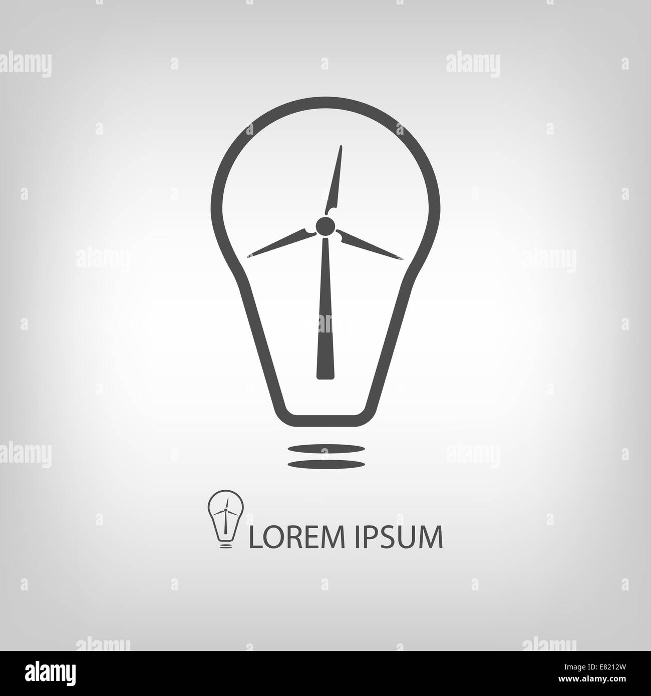 Wind energy vector Black and White Stock Photos & Images - Alamy