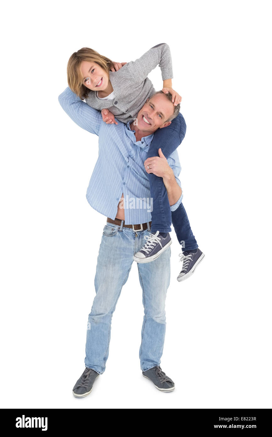 Man carrying boy shoulders hi-res stock photography and images - Alamy