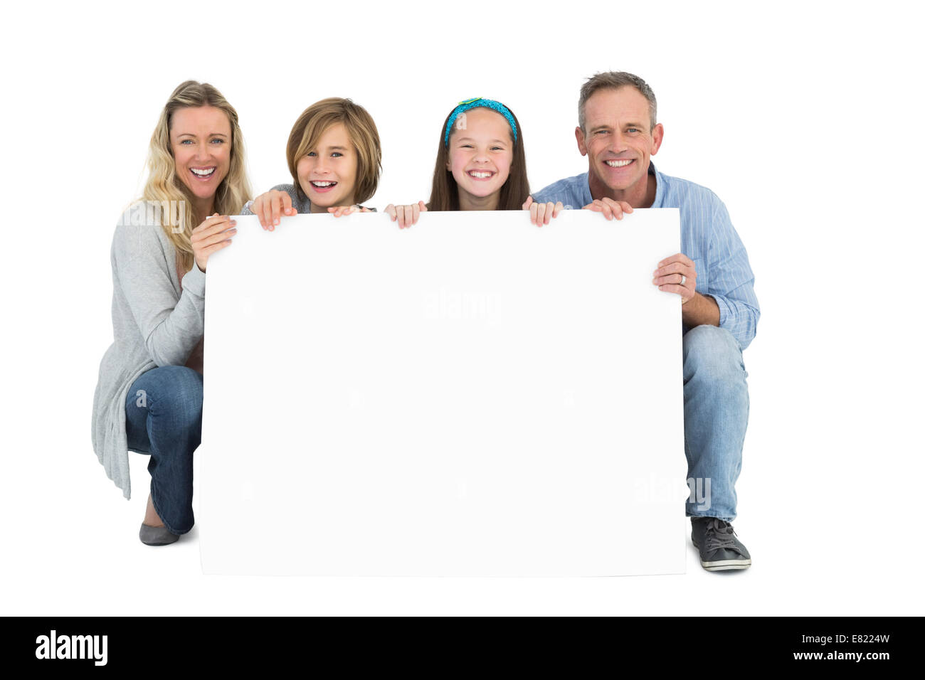 Girl showing camera family hi-res stock photography and images - Alamy