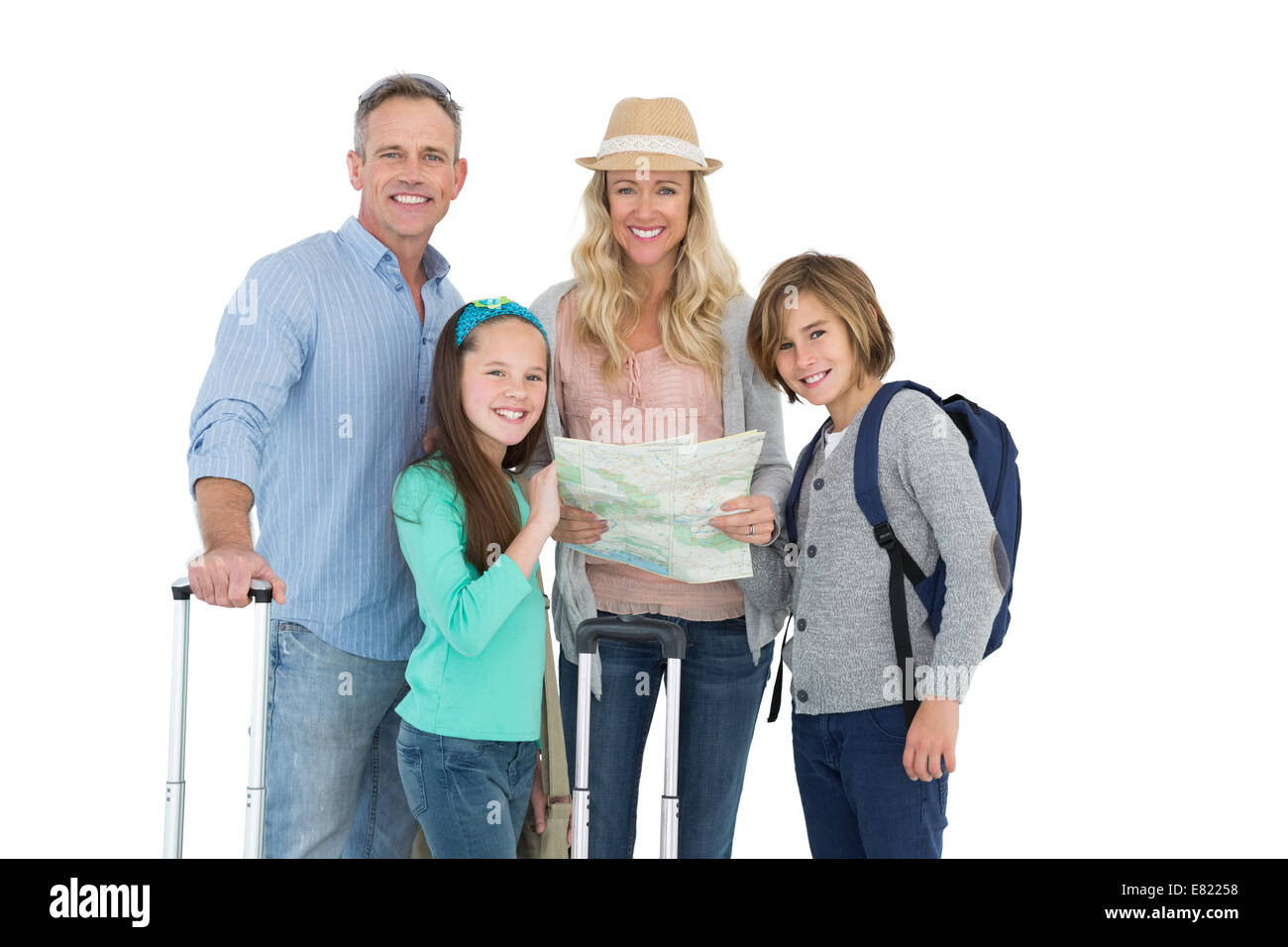 Child tourist map hi-res stock photography and images - Alamy