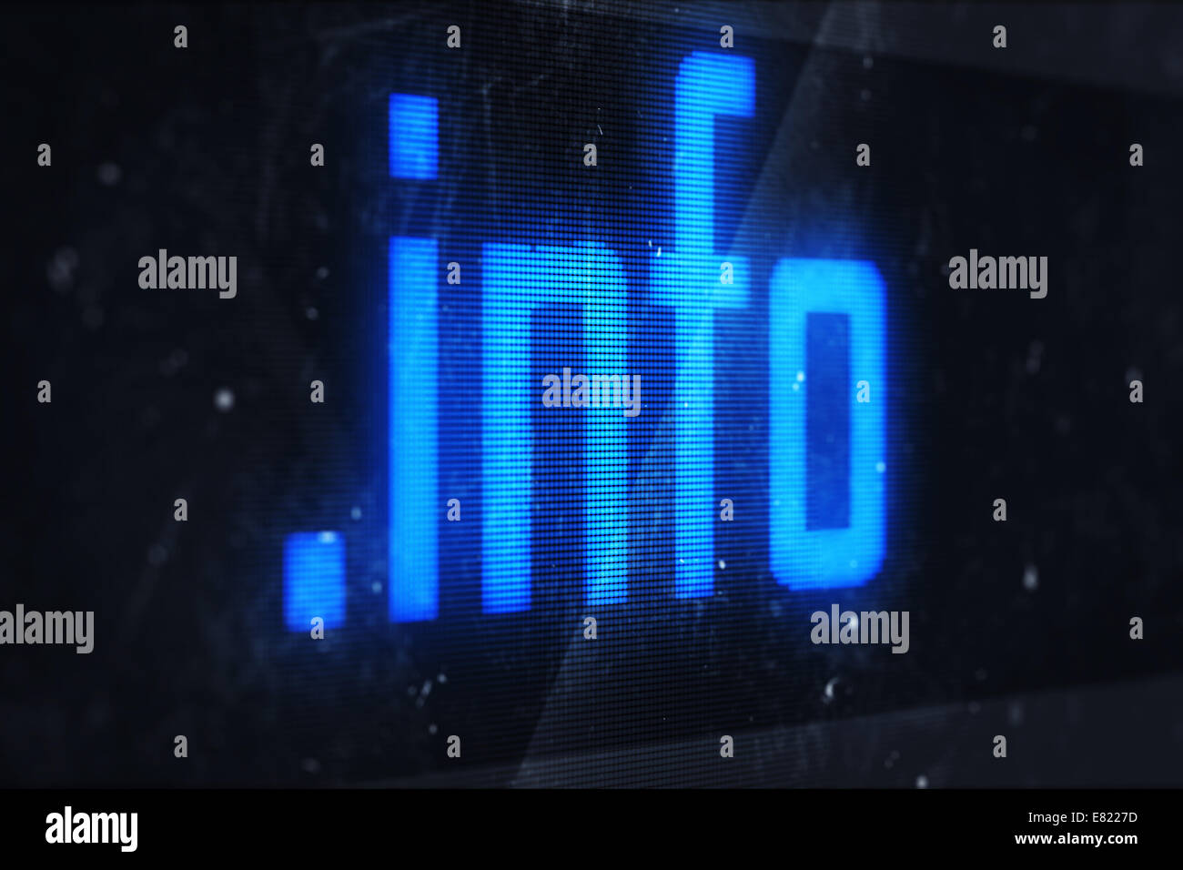 3d illustration of info domain names and internet concept digital ...