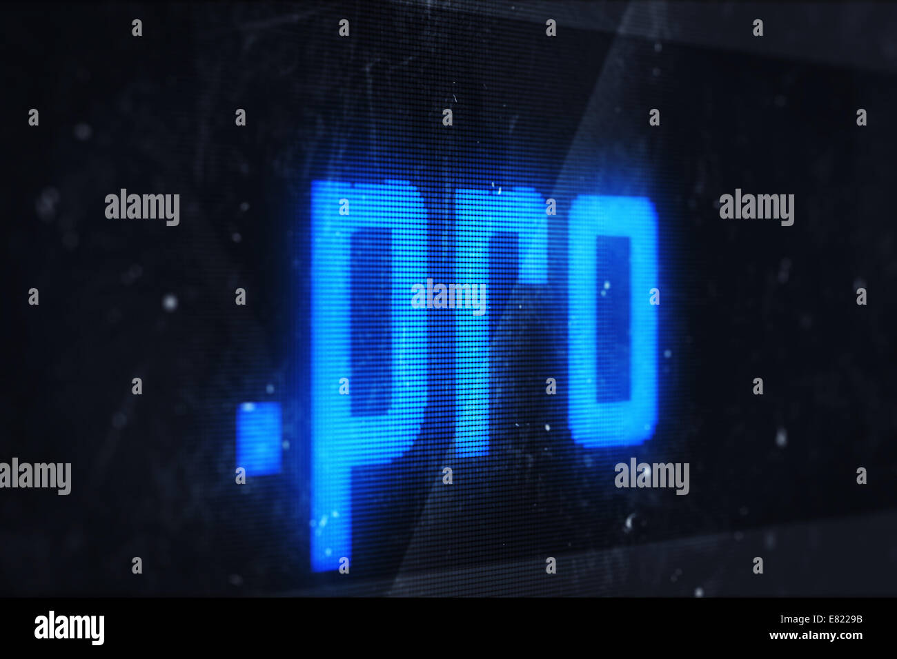 3d illustration of pro domain names and internet concept digital screen ...