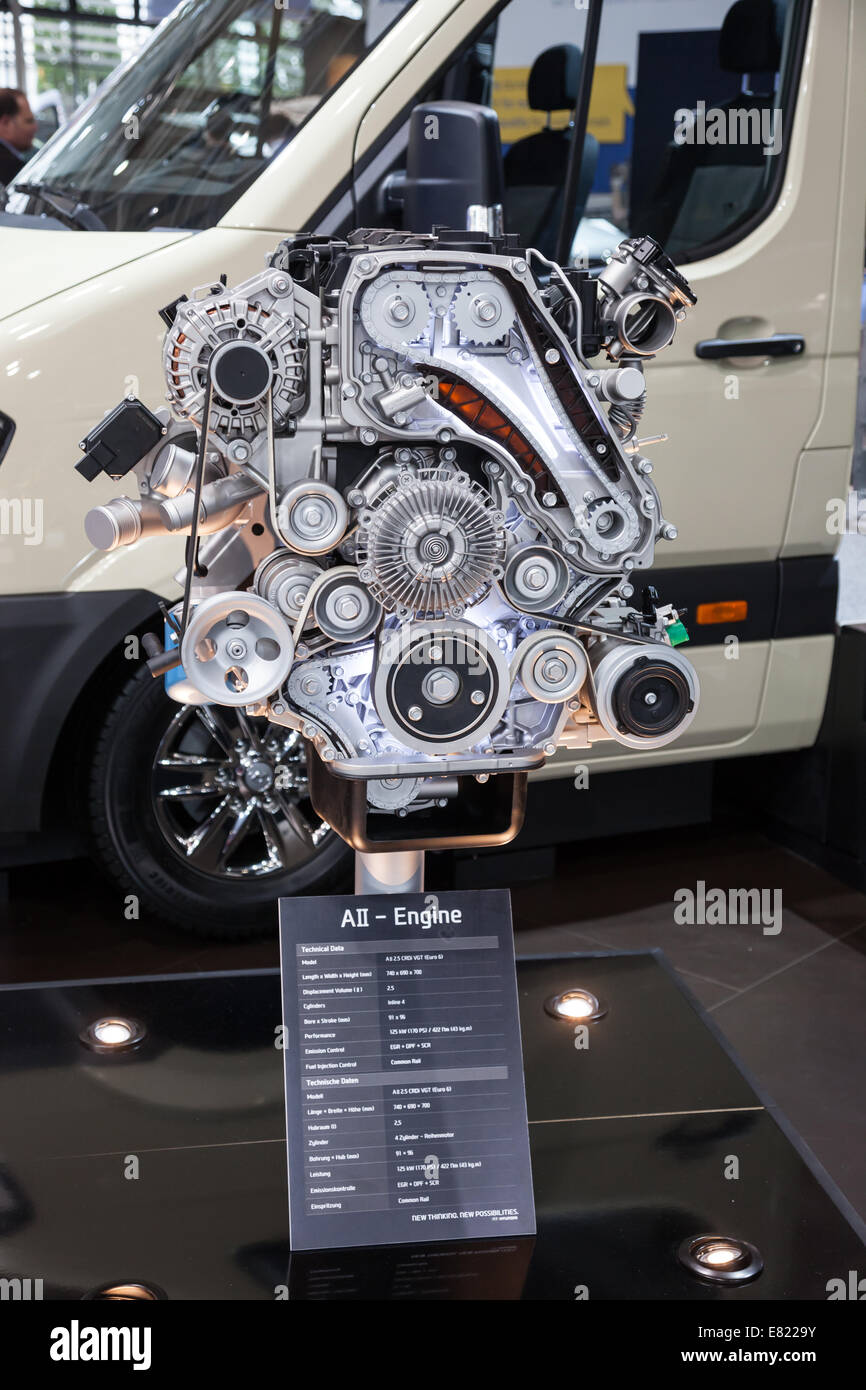New Hyundai AII Diesel Engine presented at the 65th IAA Commercial ...