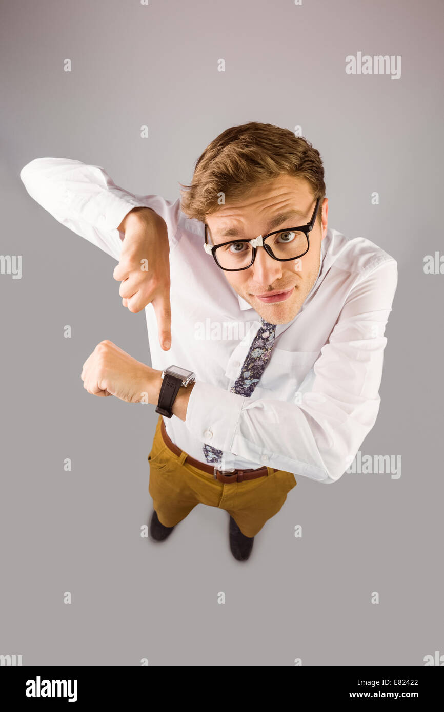 Man Pointing Watch High Resolution Stock Photography and Images - Alamy