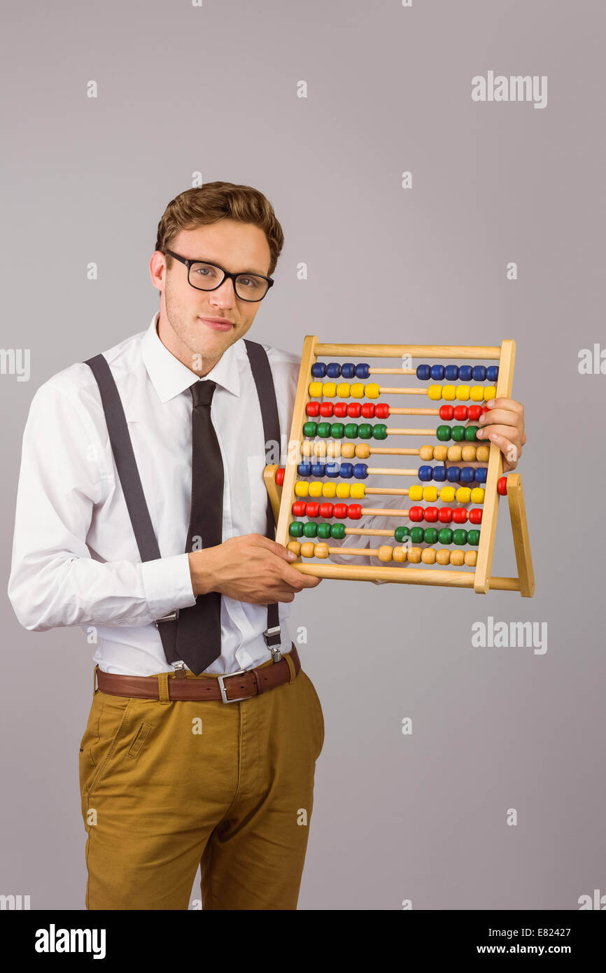 Accountant with abacus hi-res stock photography and images - Alamy