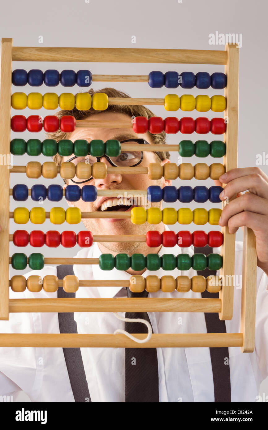 Accountant with abacus hi-res stock photography and images - Alamy