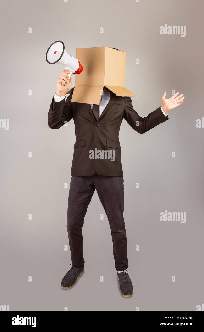 Anonymous speaker hi-res stock photography and images - Alamy