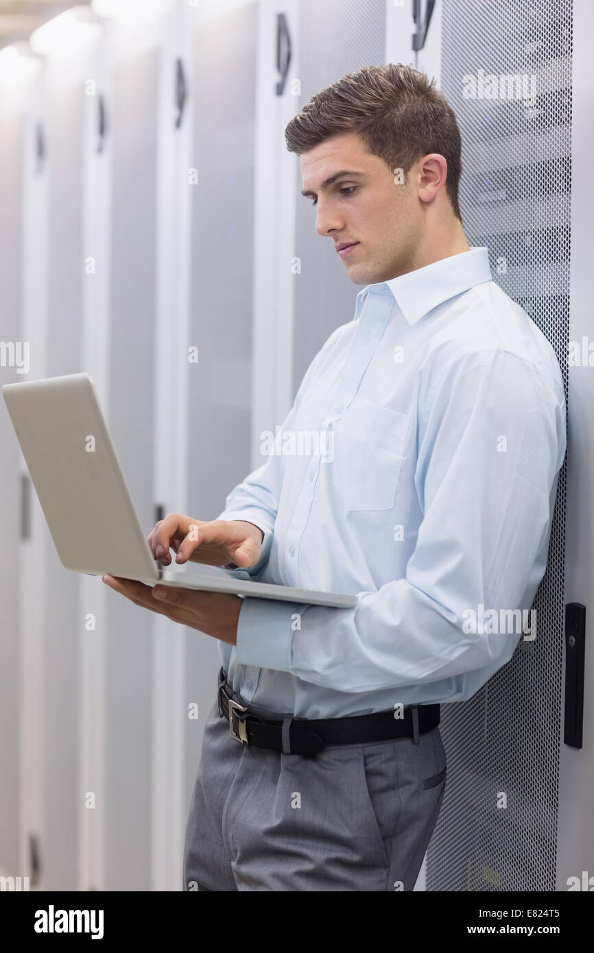 Typing notebook hi-res stock photography and images - Alamy