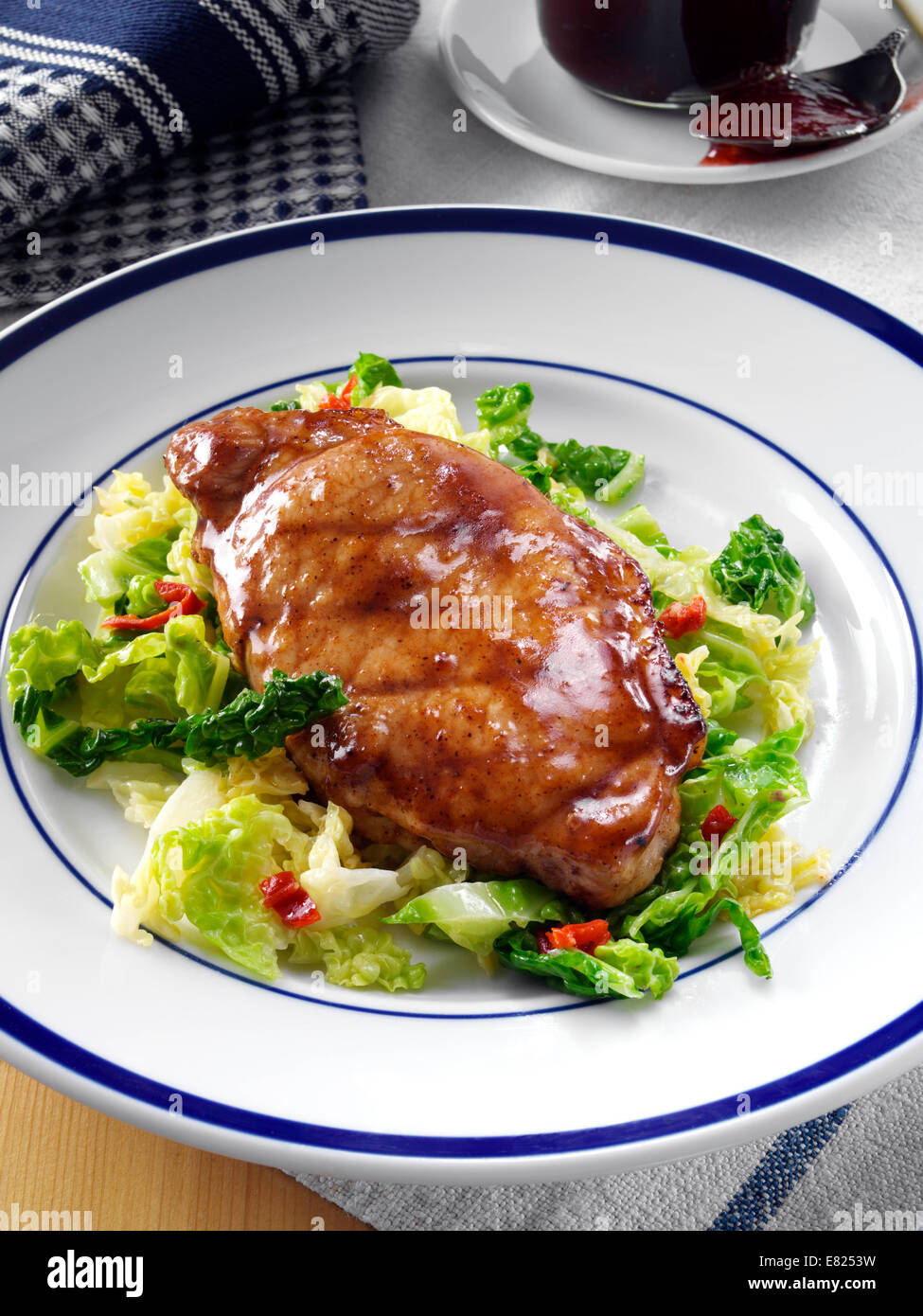 Savoy cabbage red pepper hi-res stock photography and images - Alamy