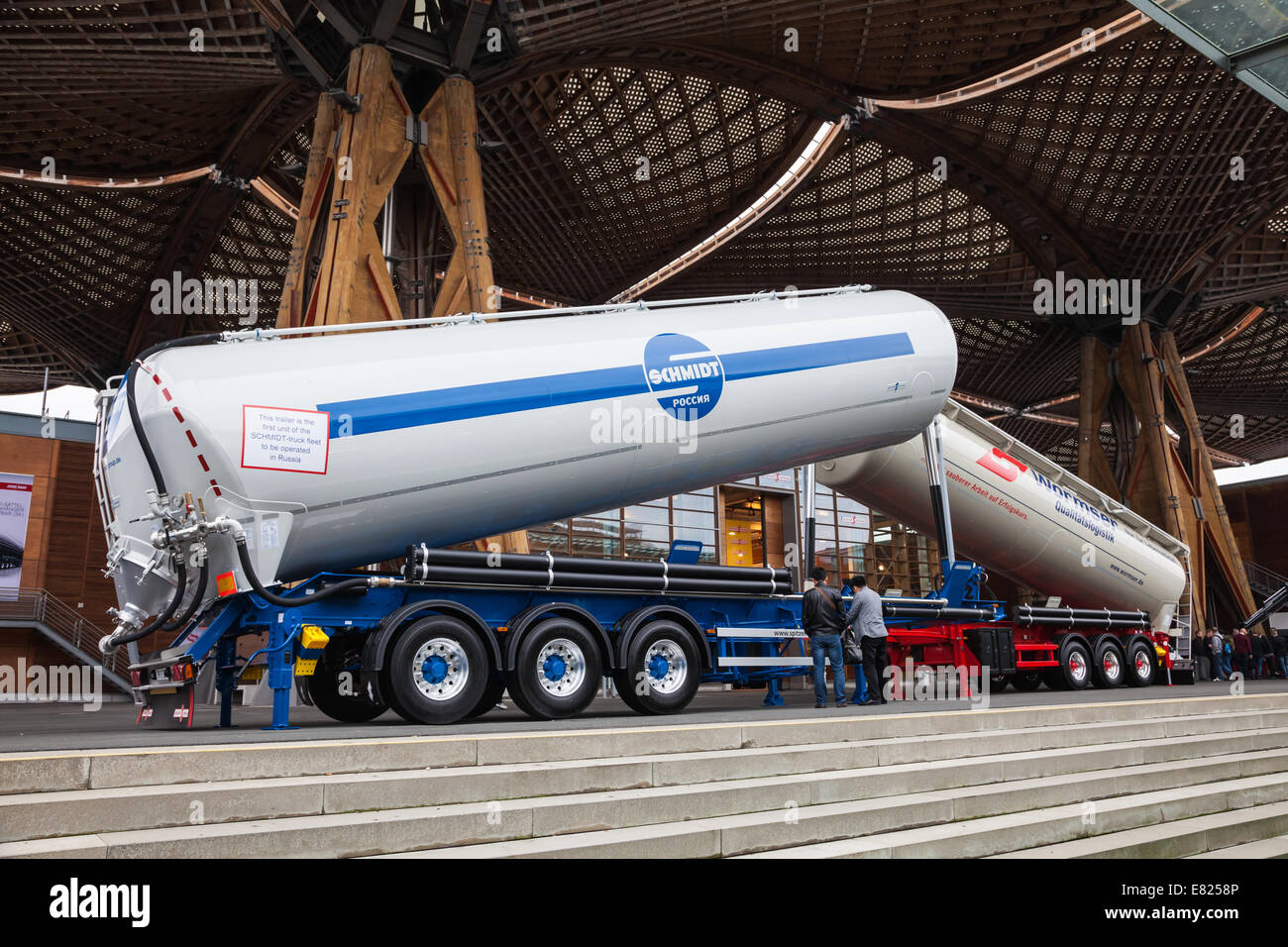 Schmidt Trailer Cistern for Russia at the 65th IAA Commercial Vehicles ...