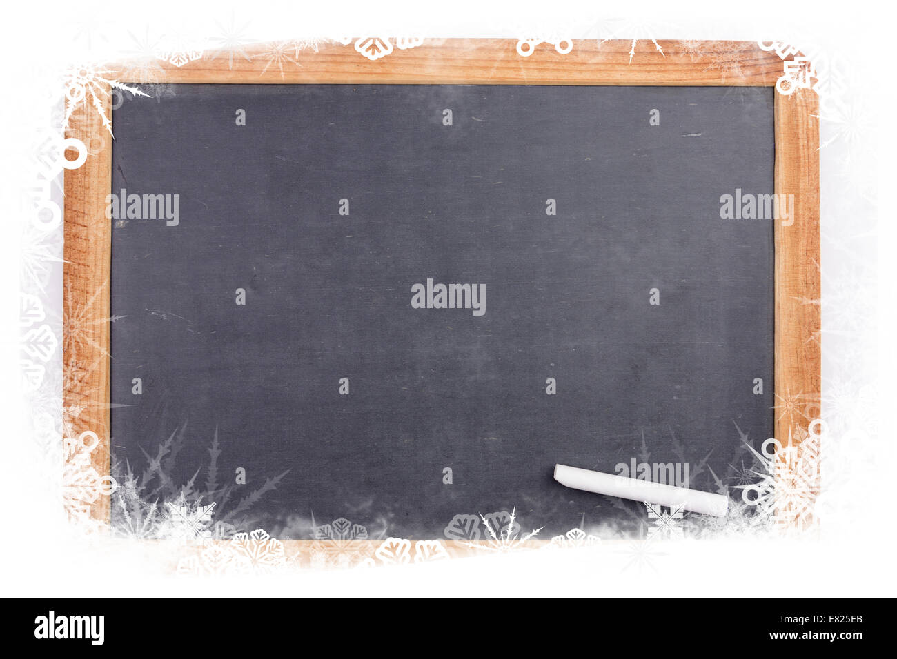 Composite image of frost frame Stock Photo - Alamy