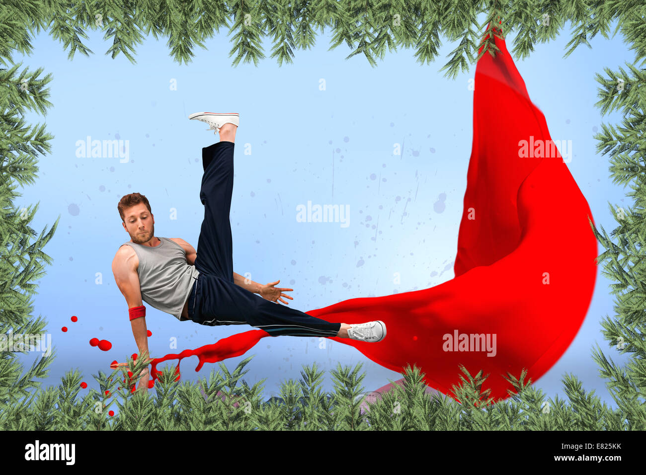 Break dancer green hi-res stock photography and images - Alamy