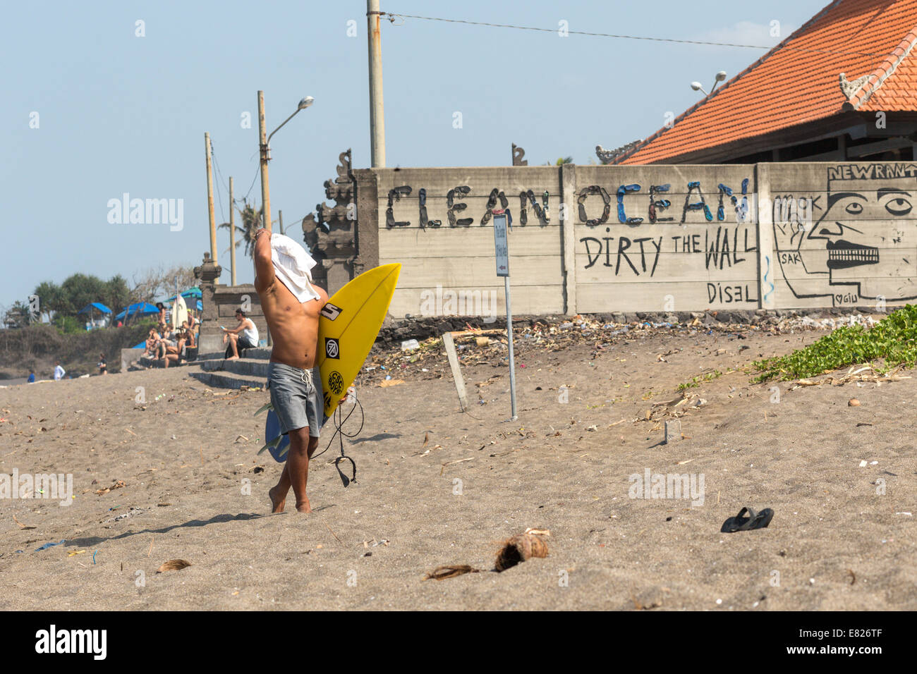 Batu bolong beach. Bali. Indonesia Stock Photo - Alamy
