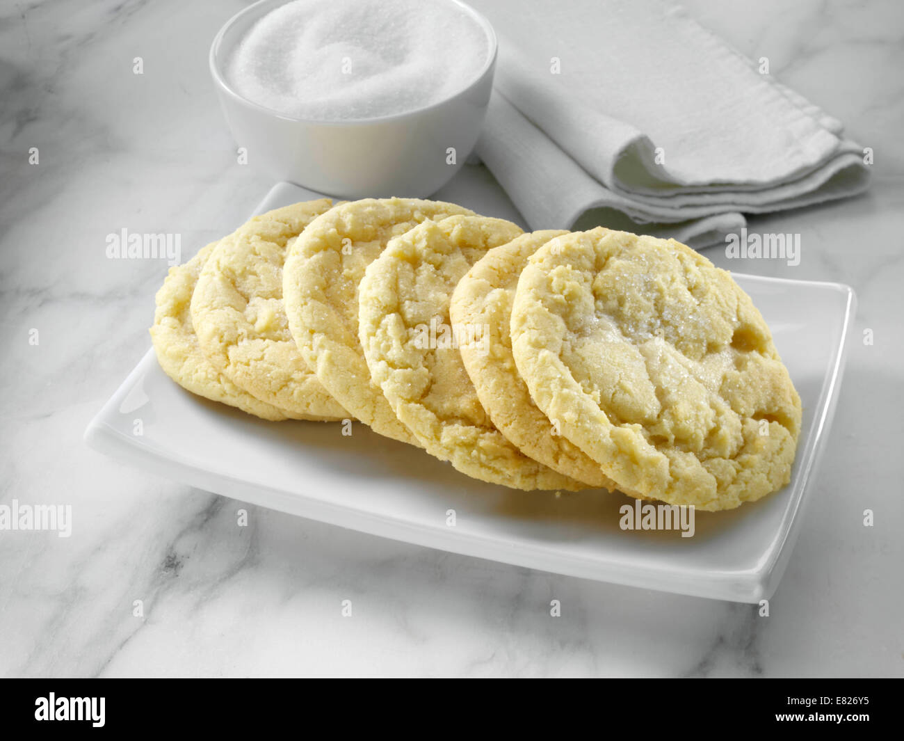 Round sugar cookies hi-res stock photography and images - Alamy