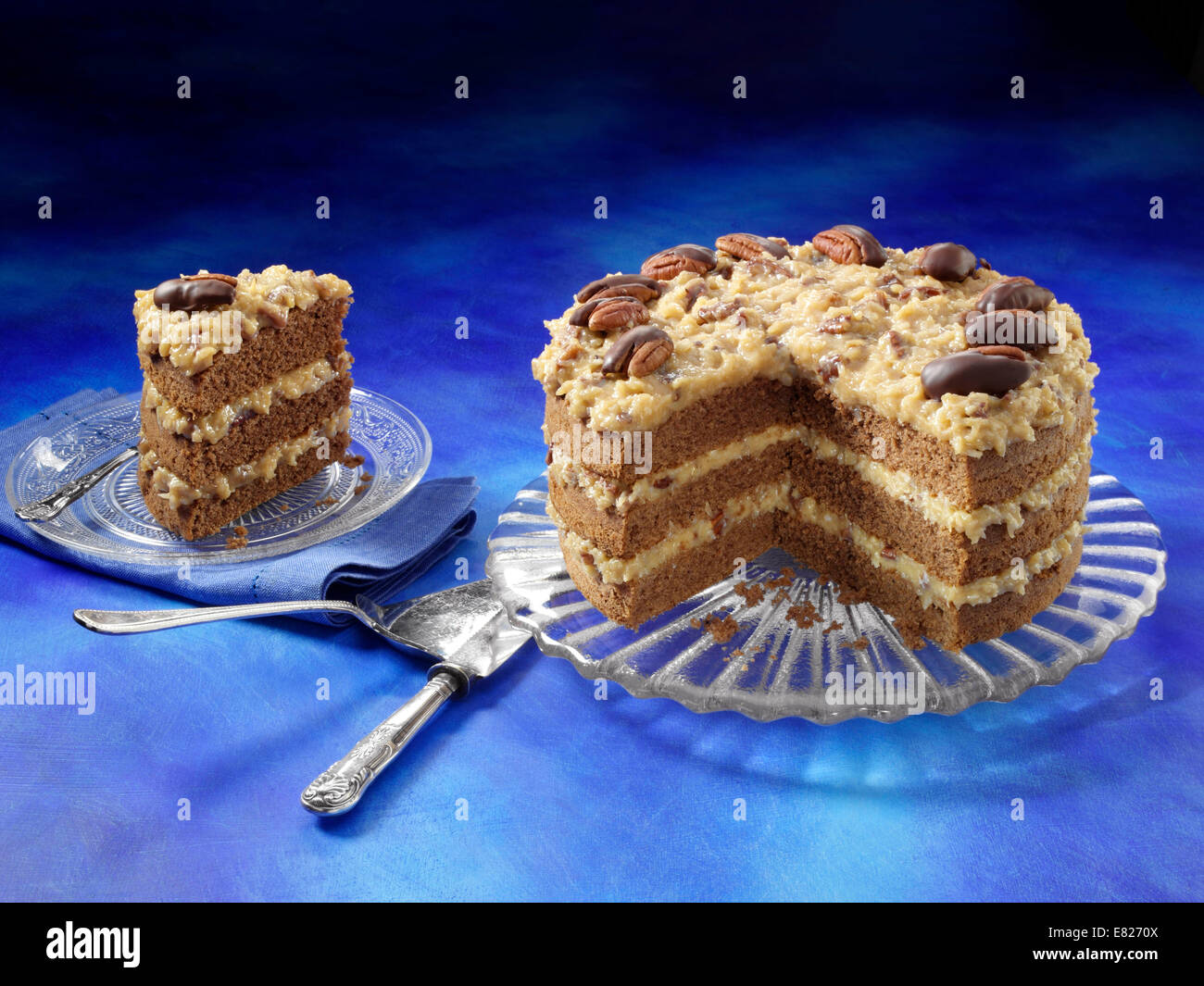 German cake hi-res stock photography and images - Alamy