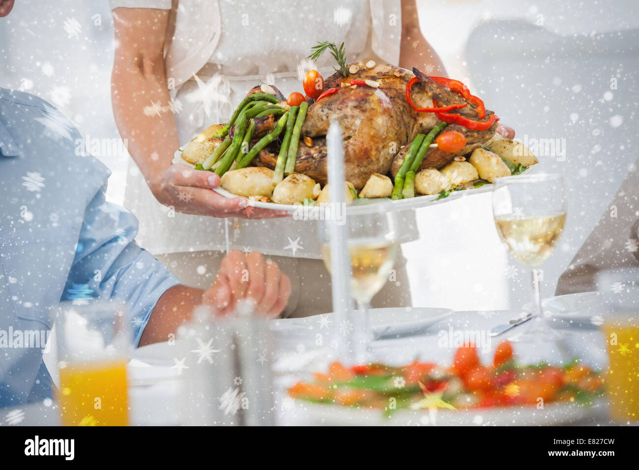 Woman carrying a chicken hi-res stock photography and images - Alamy