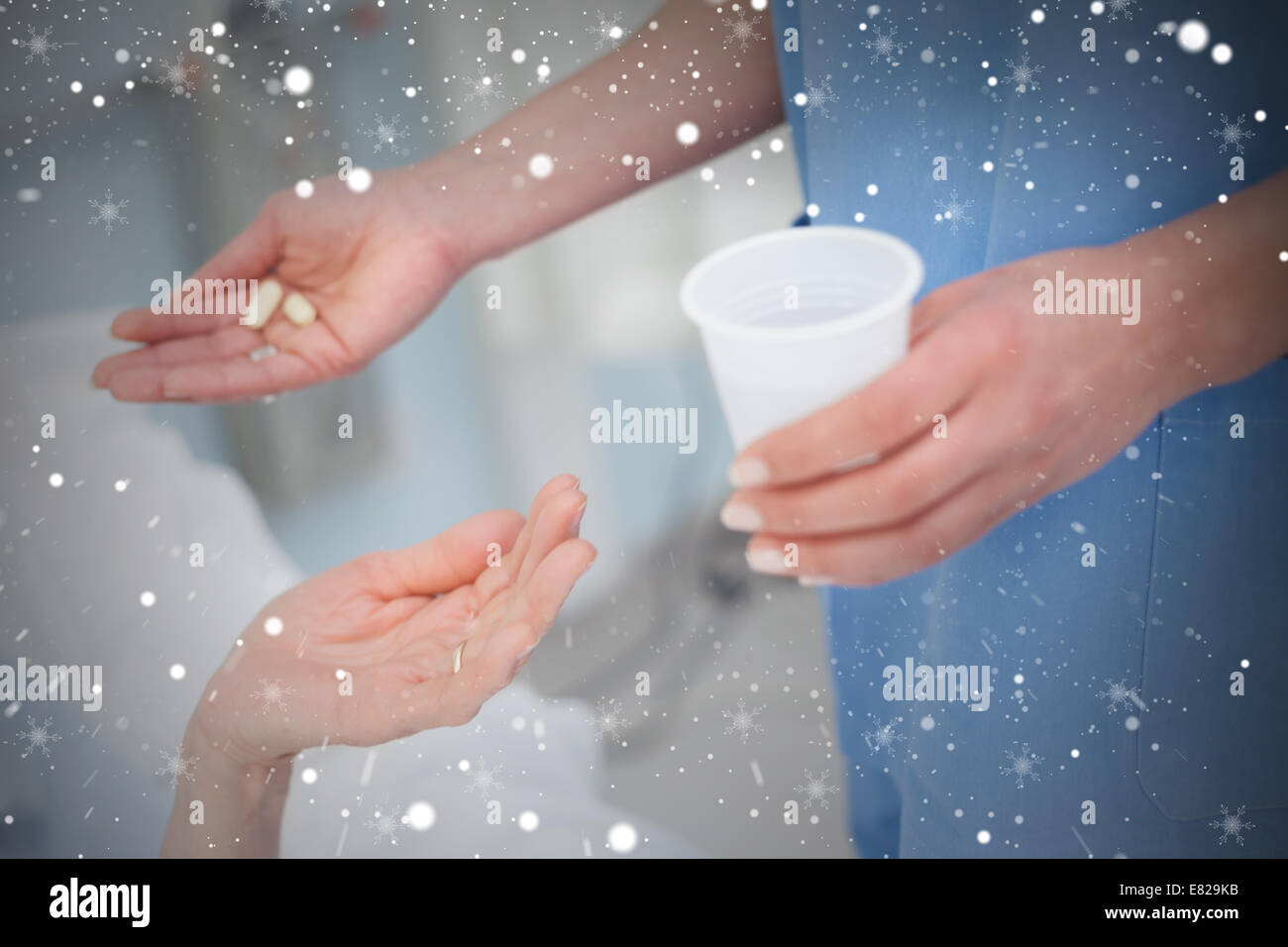 Nurse snow storm hi-res stock photography and images - Alamy