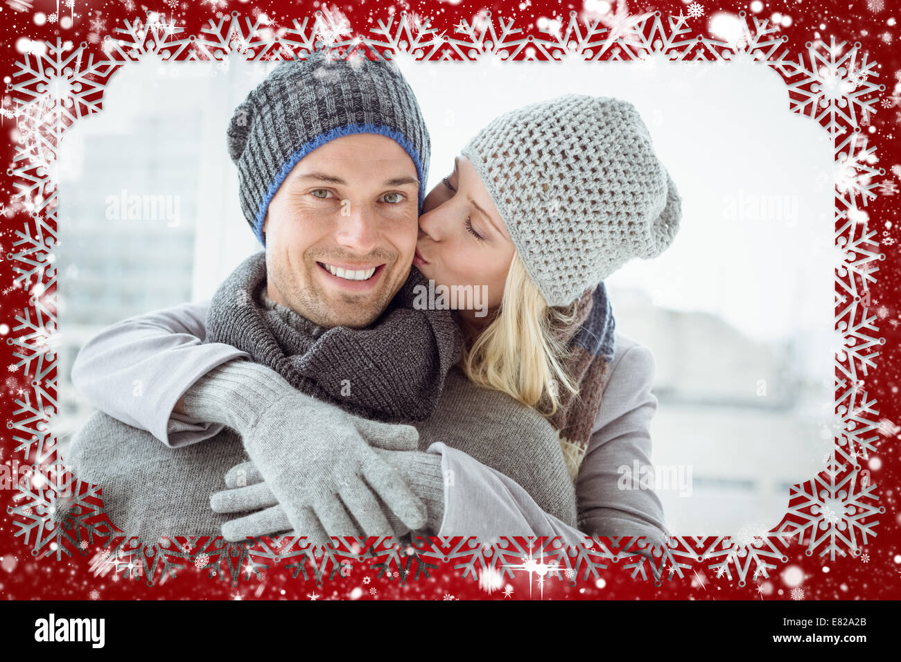 Man warm hugging hi-res stock photography and images - Alamy
