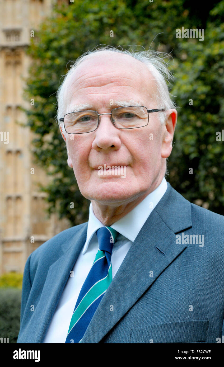 Sir Menzies (Ming) Campbell (Lib Dem) on College Green outside ...