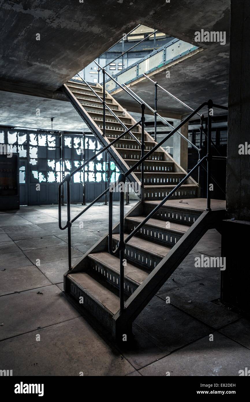 Industrial stairs hi-res stock photography and images - Alamy
