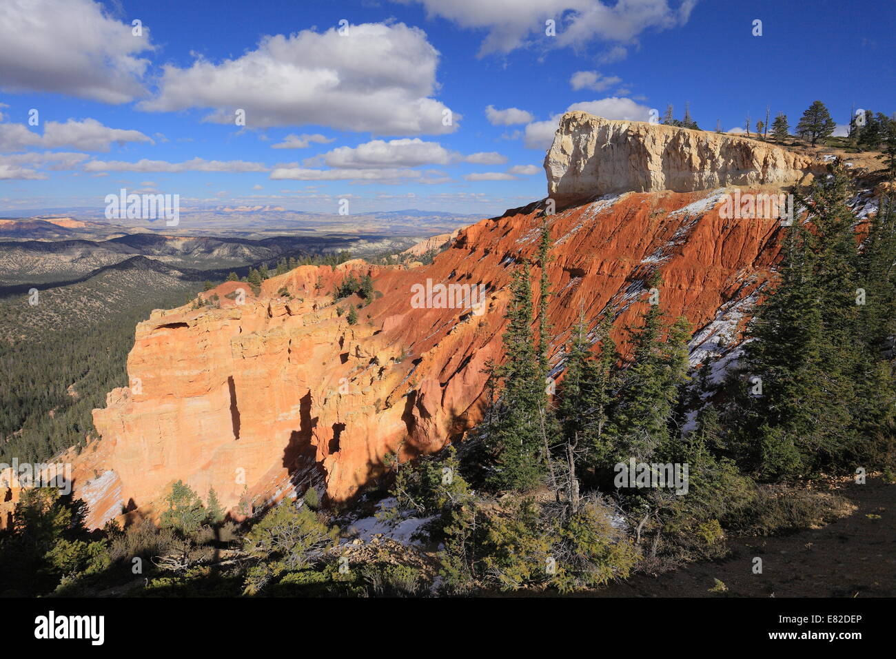 Cliff inside Bryce Canyon National Park - Utah - USA Stock Photo - Alamy