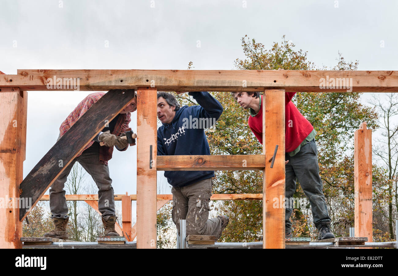 Timber frame construction uk hi-res stock photography and images - Alamy