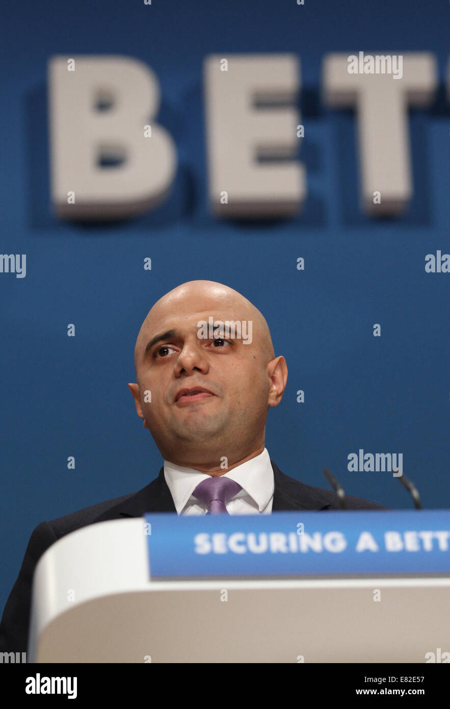 Sajid javid mp hi-res stock photography and images - Alamy