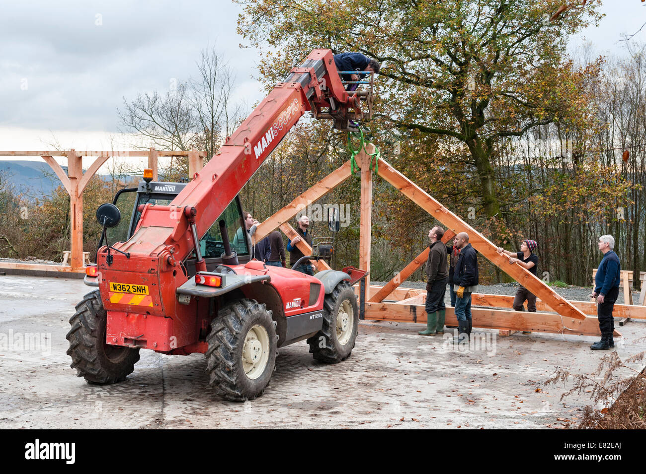 Manitou telehandler hi-res stock photography and images - Alamy