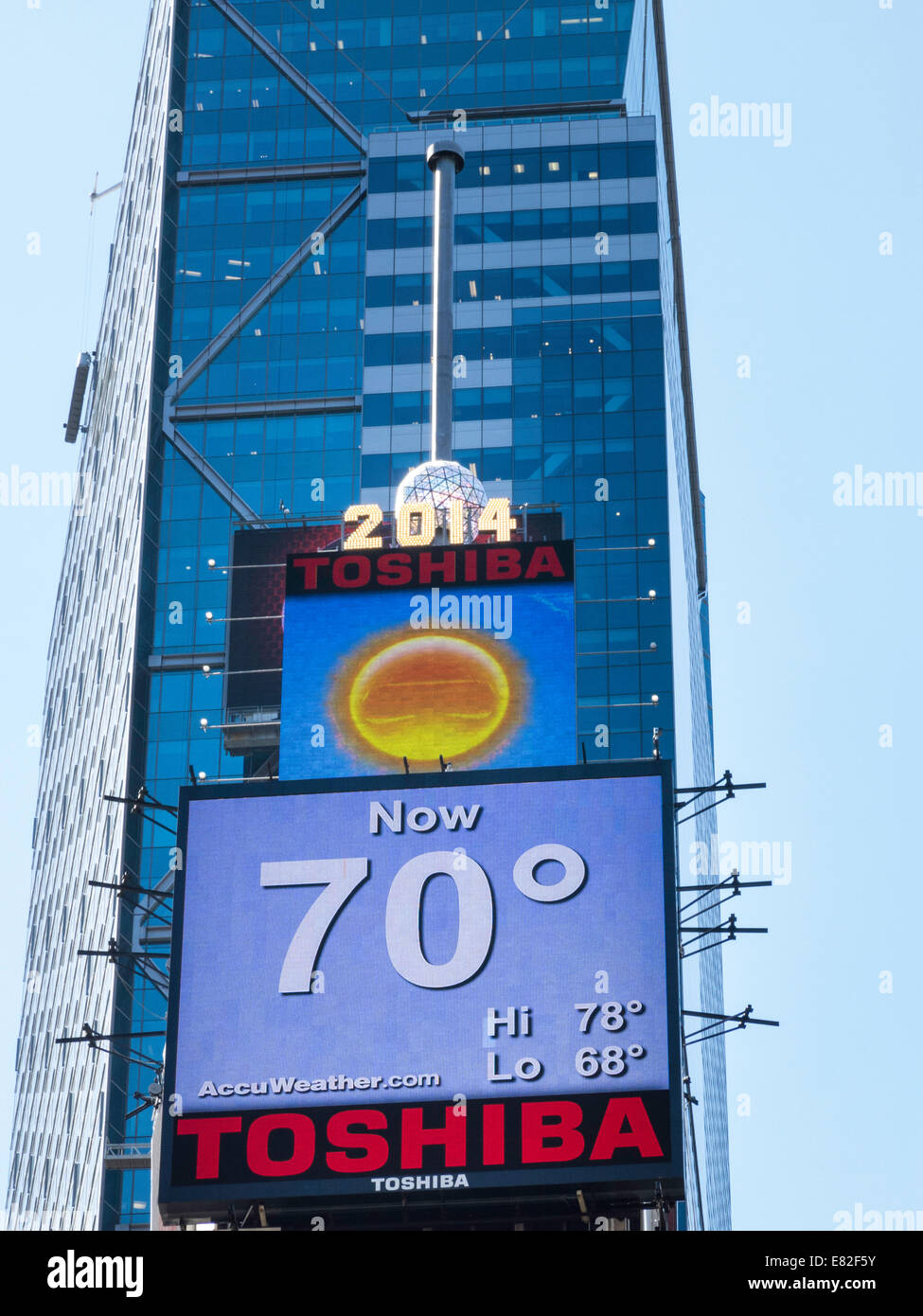 Times Square Advertising and Buildings, NYC Stock Photo - Alamy