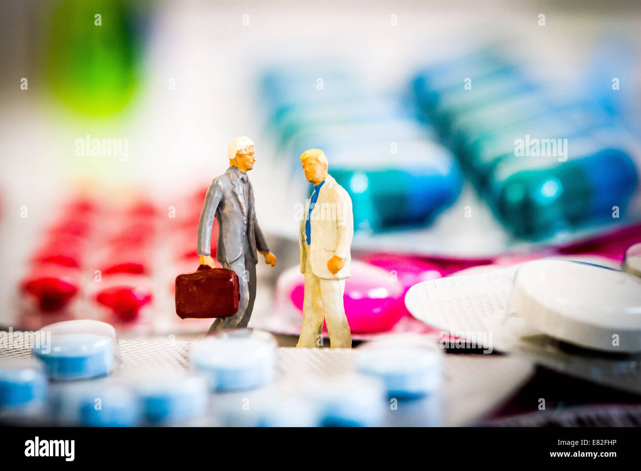 Doctor and medicine Stock Photo - Alamy