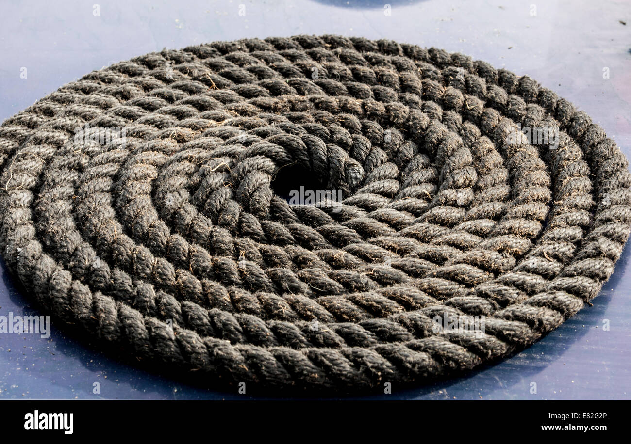 Rope of coil hi-res stock photography and images - Alamy