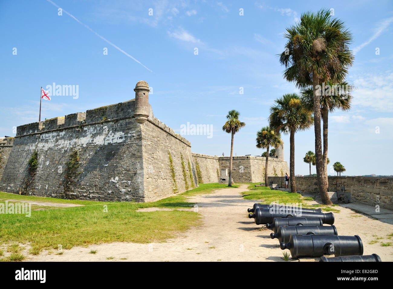 USA, Florida, St. Augustine, Castillo de San Marcos Stock Photo - Alamy