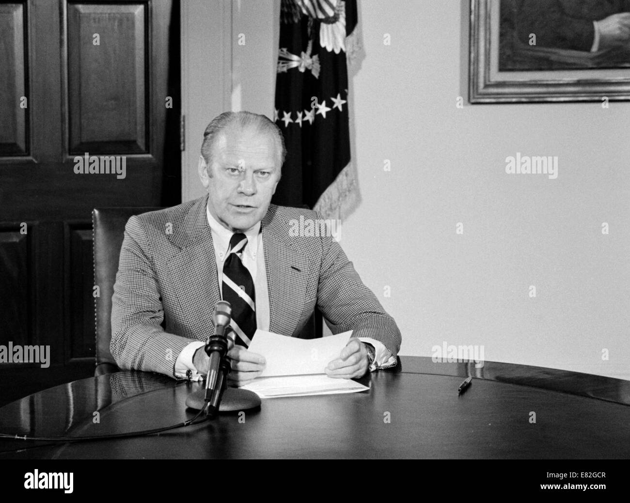 President gerald ford 1974 hi-res stock photography and images - Alamy