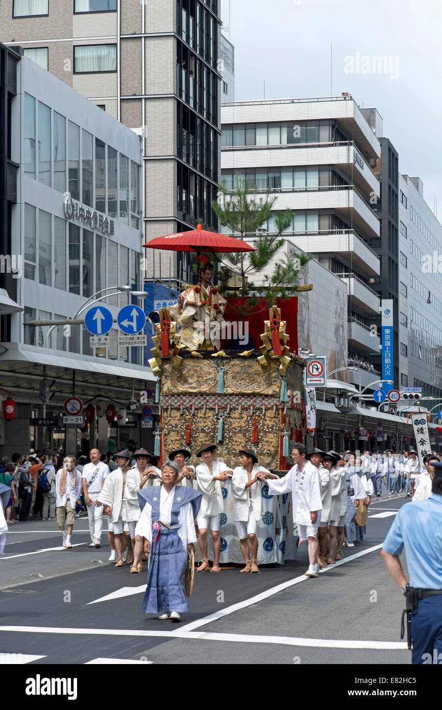 Japan, Kyoto, Gion Matsuri Festival, Yama parade float Stock Photo - Alamy