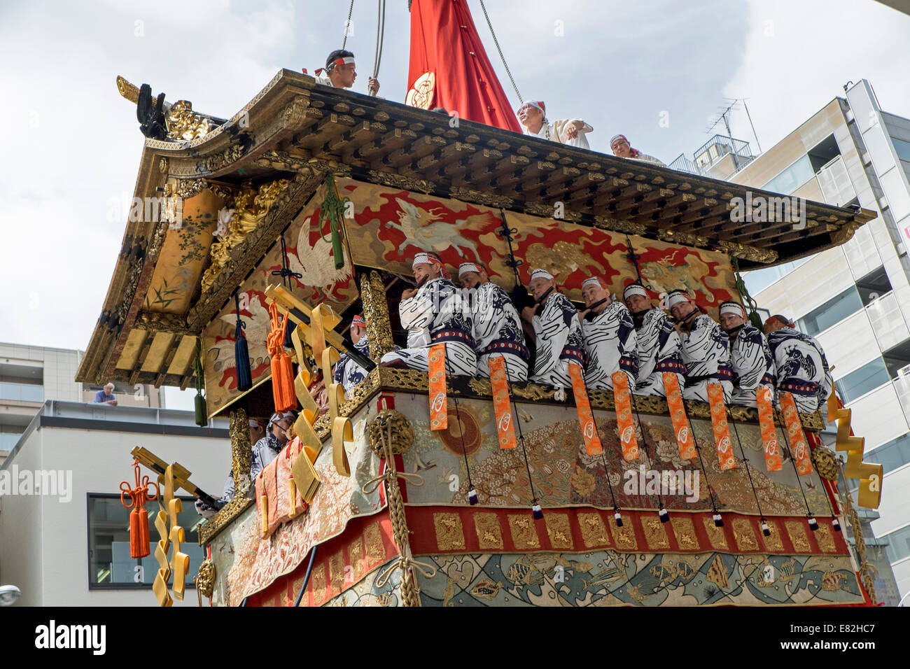 Japan, Kyoto, Gion Matsuri Festival, Hoko parade float Stock Photo - Alamy