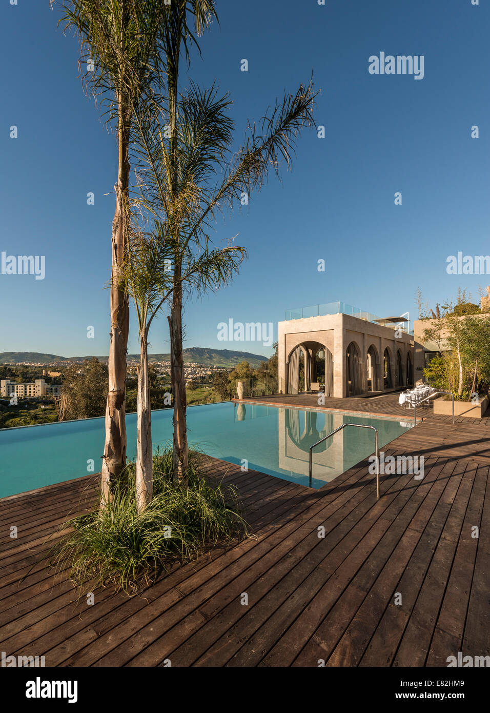 Blue pool morocco hi-res stock photography and images - Alamy