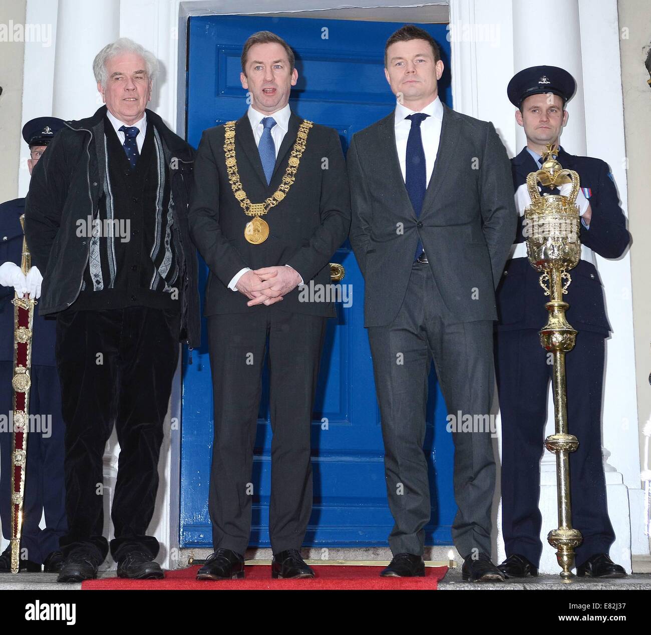Freedom of Dublin City ceremony at Mansion House Round Room Featuring ...