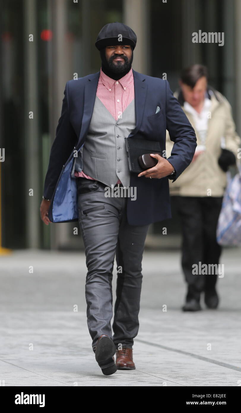 Singer Gregory Porter seen leaving BBC House after appearing on The ...