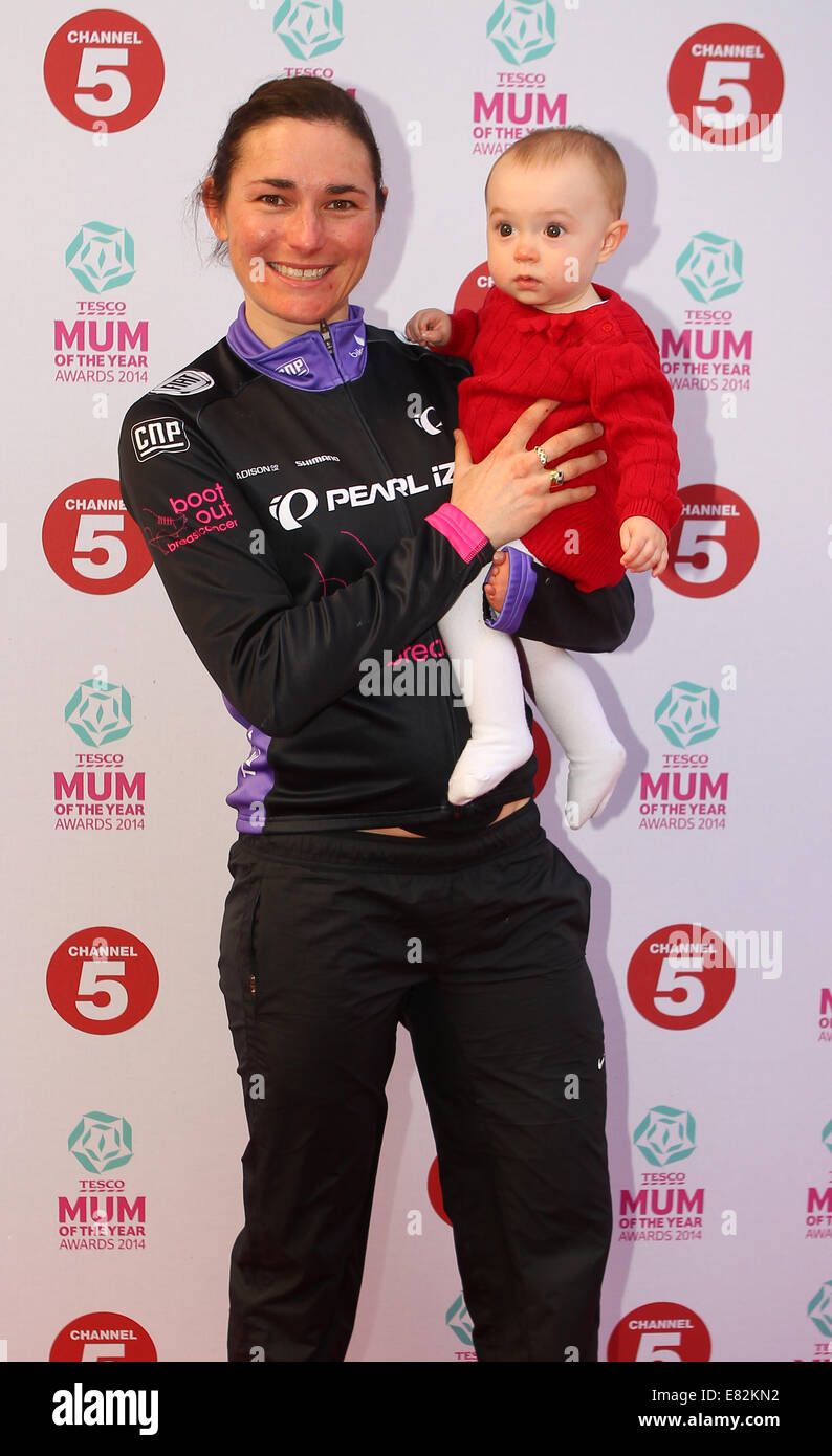 Tesco Mum of the Year Award, red carpet arrivals at The Savoy in London ...