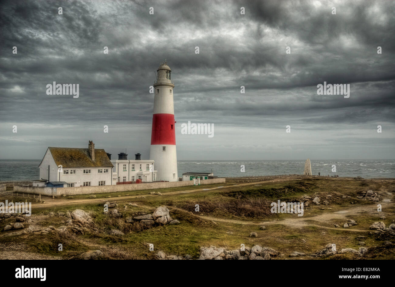 Portland bill storm hi-res stock photography and images - Alamy