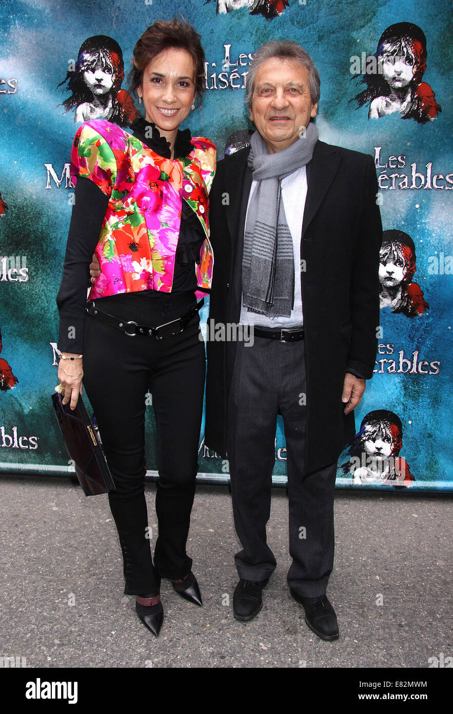 Opening night of Broadway's Les Miserables at the Imperial Theatre ...