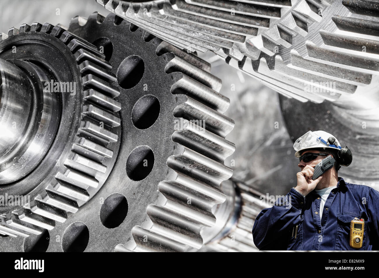engineering, technology and cogwheels Stock Photo - Alamy