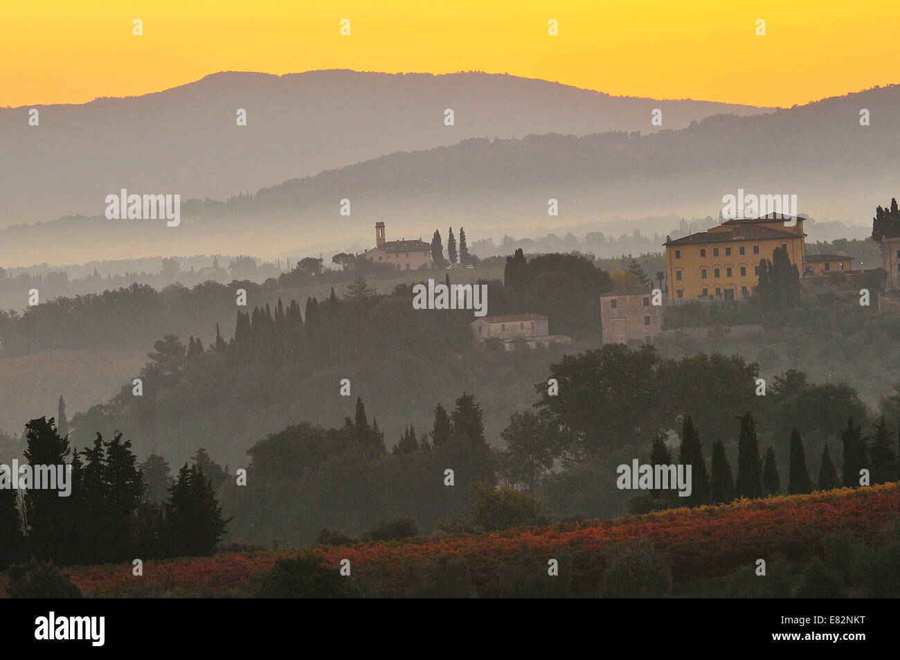 Southern Tuscany, Italy Stock Photo - Alamy