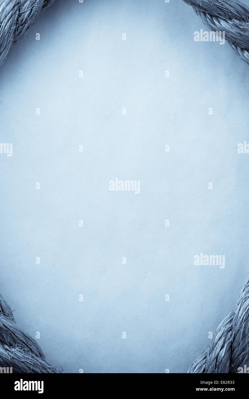 ropes and old vintage ancient paper background Stock Photo - Alamy