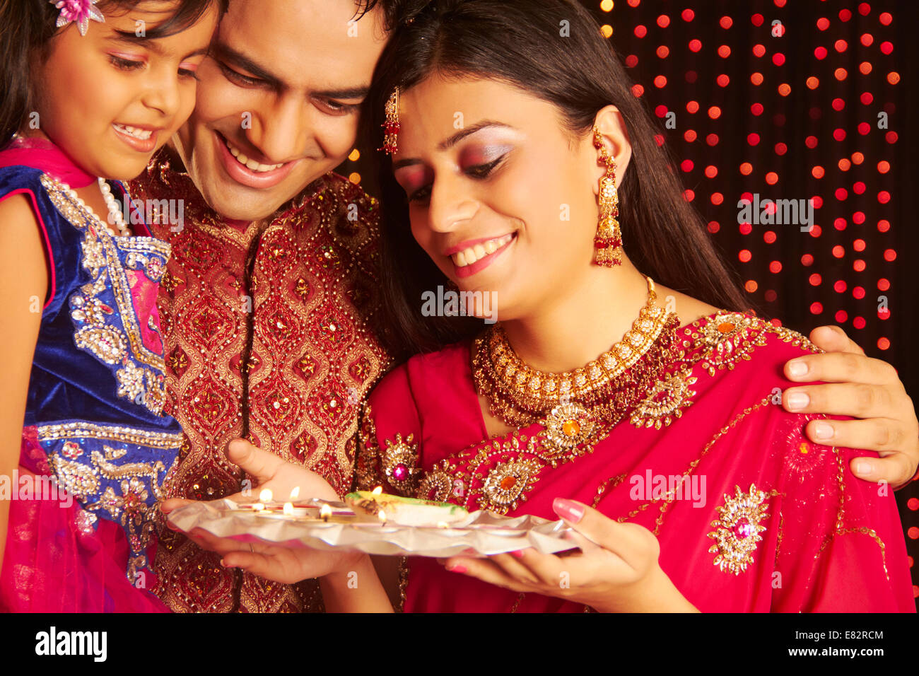 indian diwali Festival diya Worship Stock Photo - Alamy