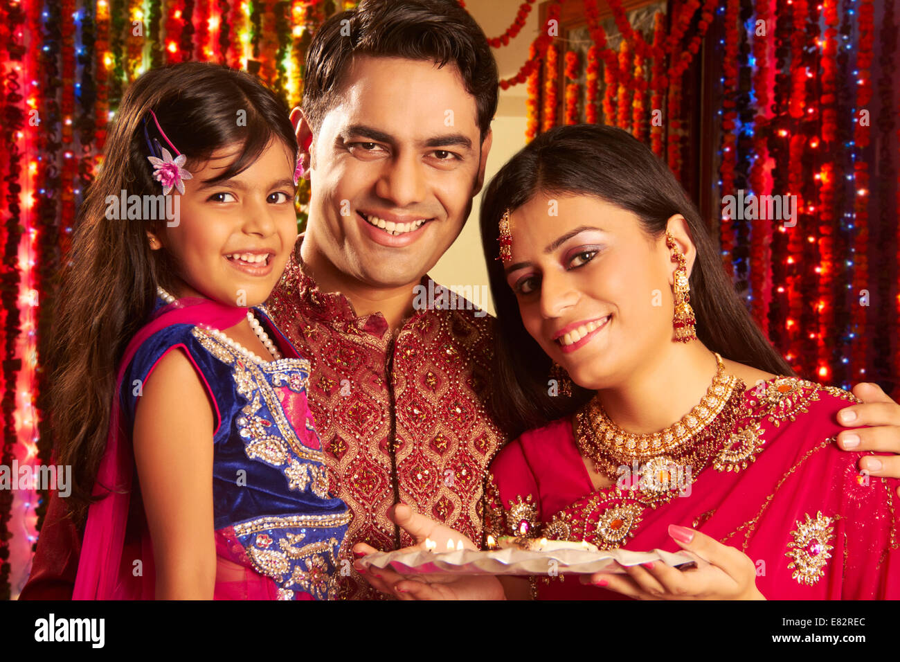 indian diwali Festival diya Worship Stock Photo - Alamy