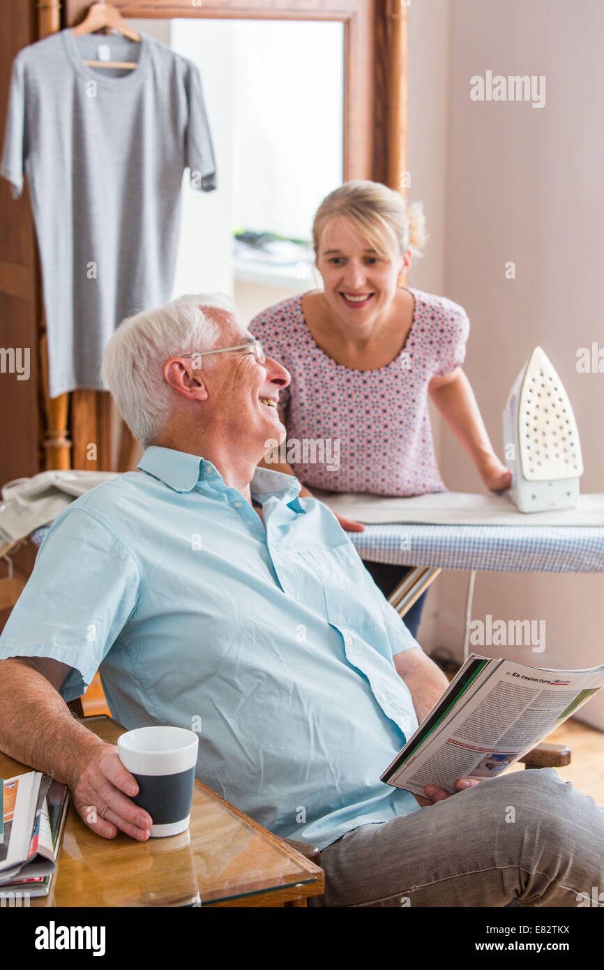 Home help hi-res stock photography and images - Alamy