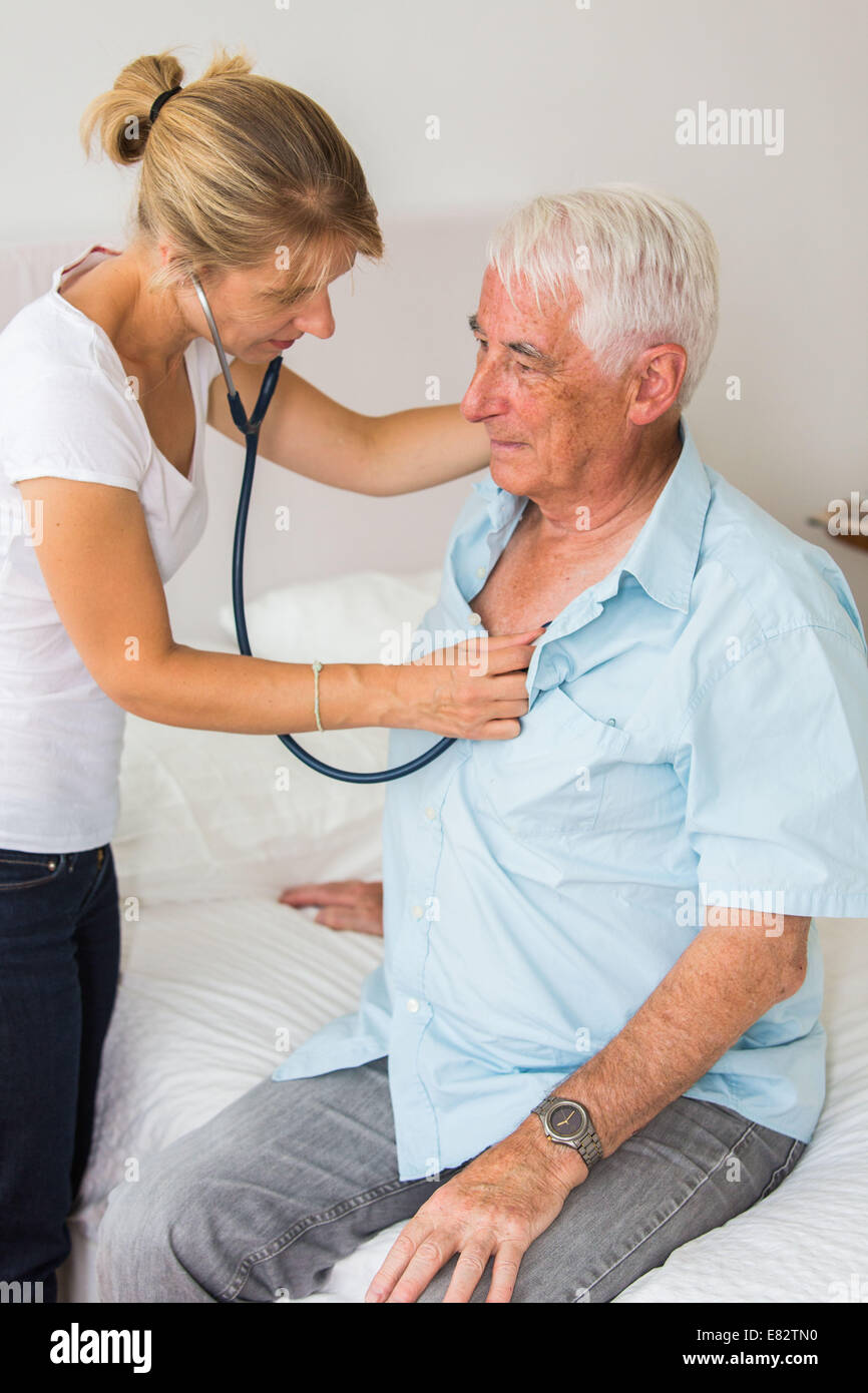 Chest breathing hi-res stock photography and images - Alamy