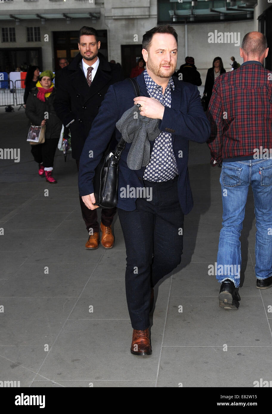 Mikey Graham of Boyzone pictured at the BBC Featuring: Mikey Graham ...
